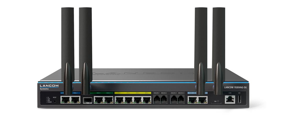 LANCOM presents new 5G cellular high-end routers - Electronica azi ...