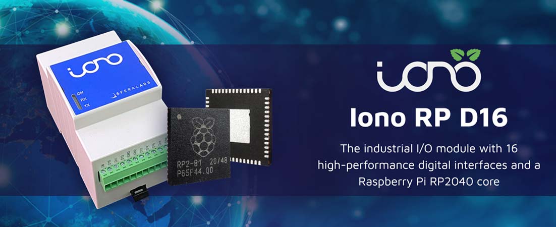 Ready to Ship: Sfera Labs Iono RP D16, high-performance I/O module with ...