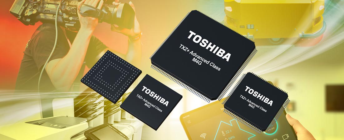Toshiba expand the TXZ+TM family with ARM® Cortex®-M4 microcontrollers for high-speed data ...