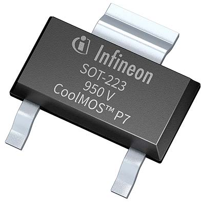 New 950 V CoolMOS P7 Superjunction MOSFET for PFC and flyback ...