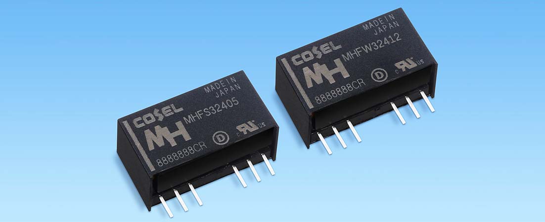 COSEL announces 3W high isolation DC/DC converters for medical and ...