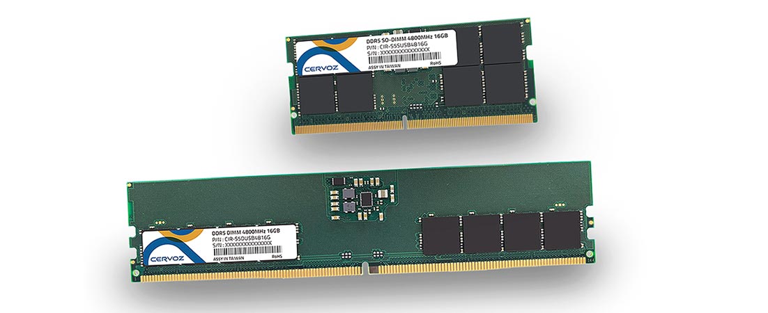 Ddr5 Dram Modules For Industrial Computer Systems Electronica Azi International