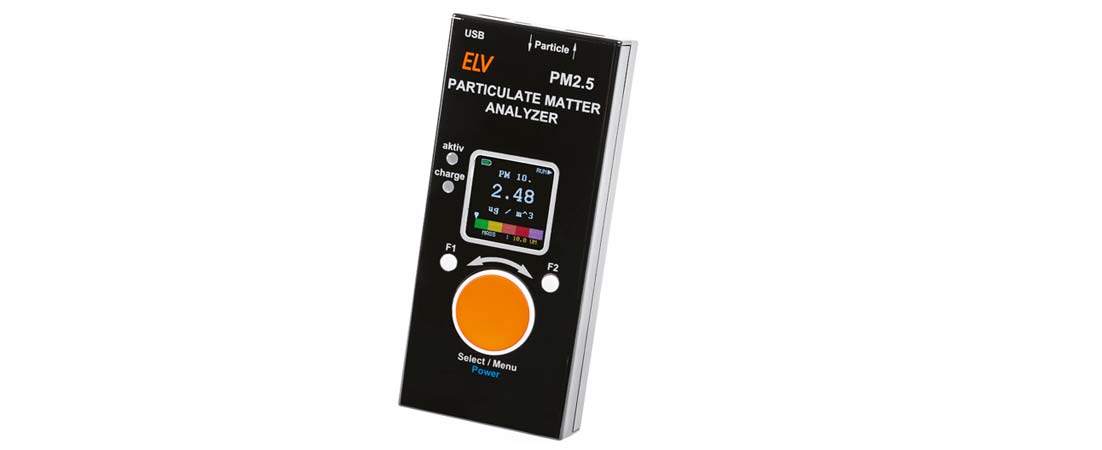 ELV PM2.5 Particulate Matter Analyzer uses Sensirion particulate matter ...