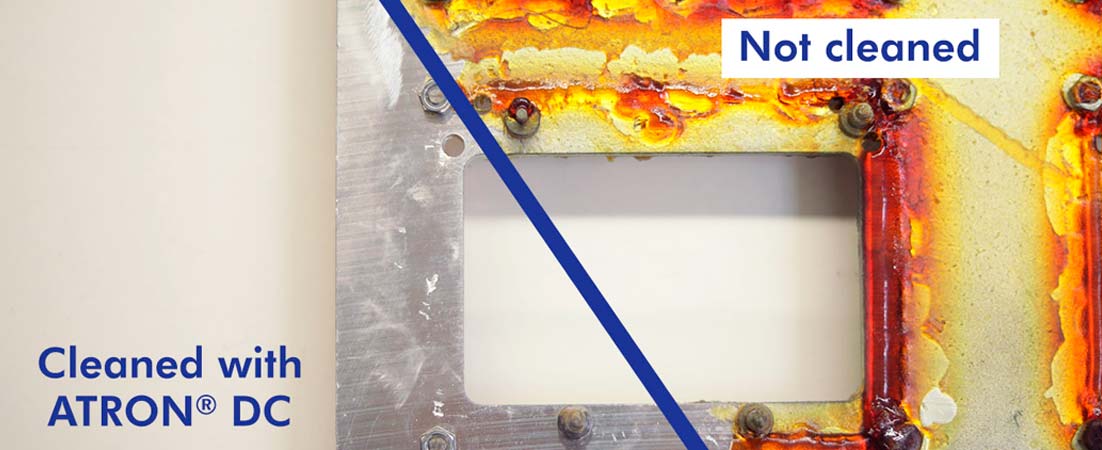 Water-based decoating of coating frames - Electronica azi International