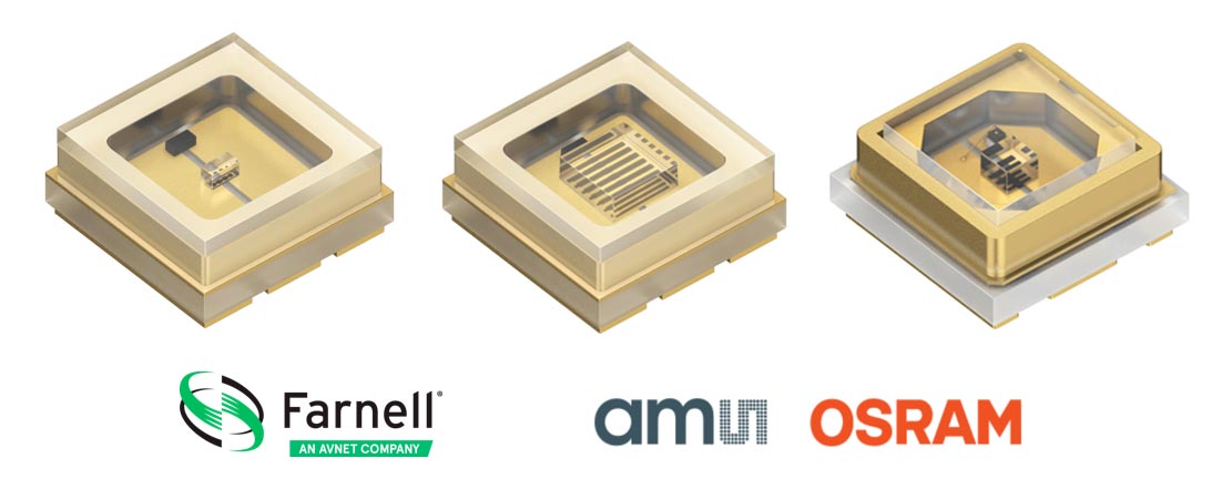 Full range of ams OSRAM’s OSLON® UV-C LEDs now available from Farnell - Electronica azi ...
