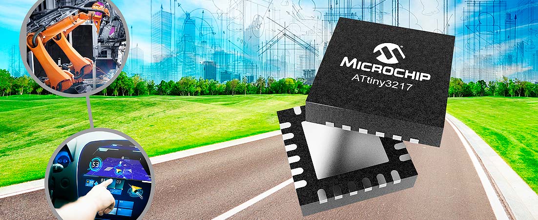 New 8-bit tinyAVR® MCUs enable increased functionality in sensor nodes - Electronica azi ...