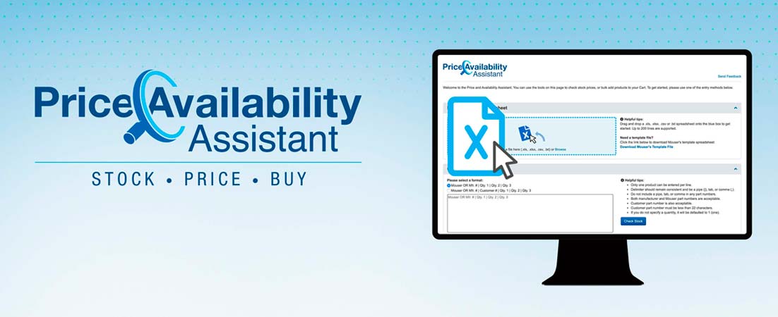 Mouser’s New Price and Availability Assistant Makes Quoting and ...
