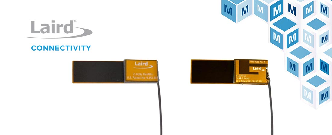 New at Mouser: Laird Connectivity’s FlexPIFA 2-dBi & 3-dBi Antennas for ...
