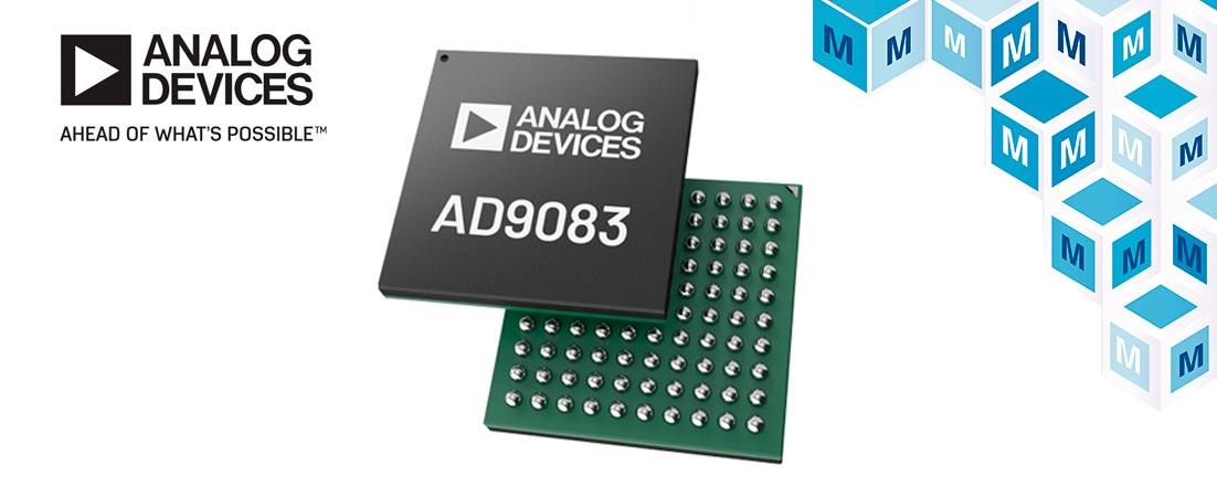 Mouser Now Shipping Analog Devices AD9083 ADC for mmWave Imaging and ...