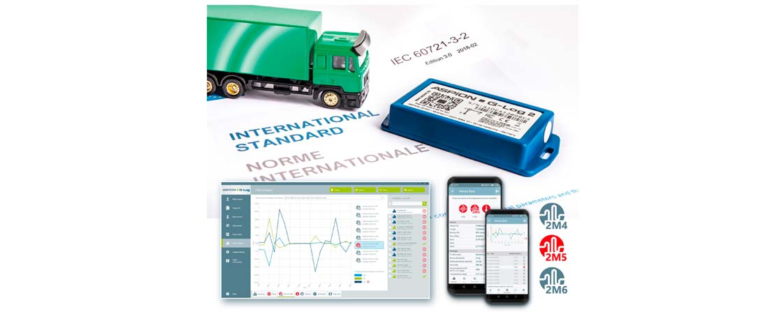 The first data logger to monitor the shipment of goods in accordance ...