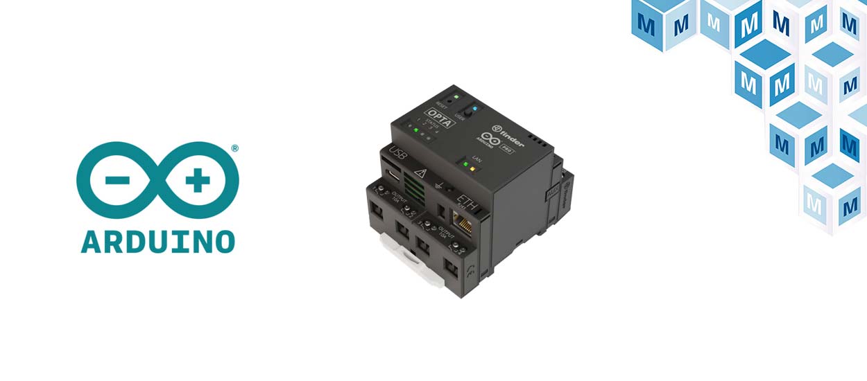Arduino’s Opta Micro Programmable Logic Controllers, Now Available at Mouser, Enable Industrial ...