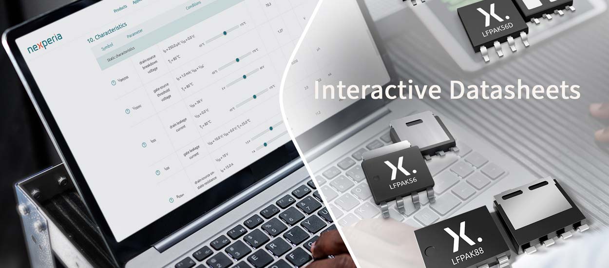 Pioneering interactive datasheets from Nexperia put MOSFET behavior ...