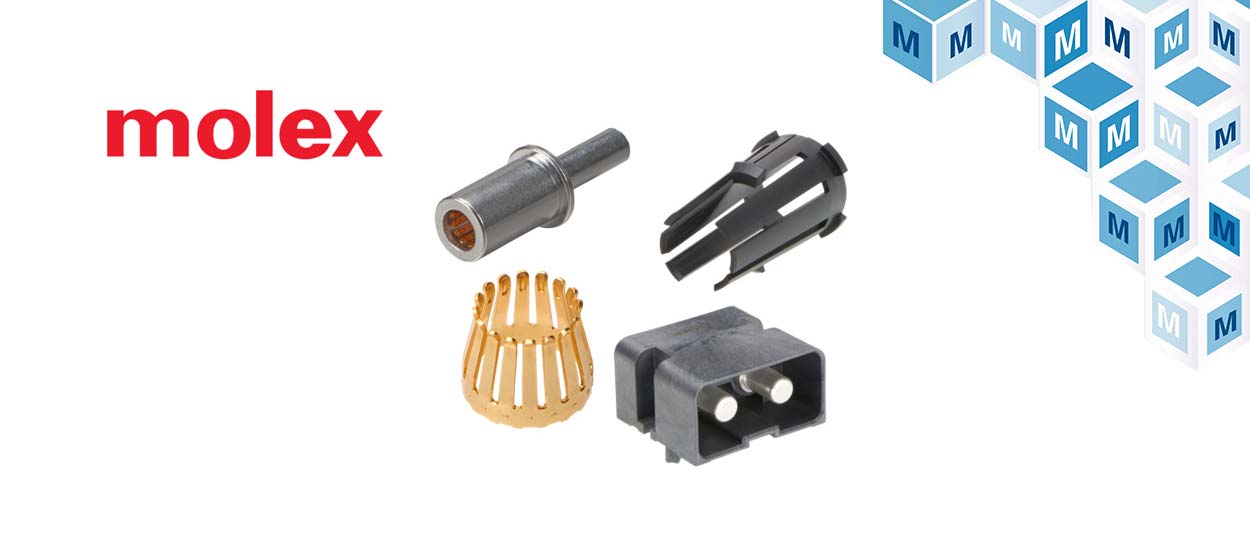 New at Mouser: Molex PowerWize BMI High-Current Panel-to-Board/Busbar ...