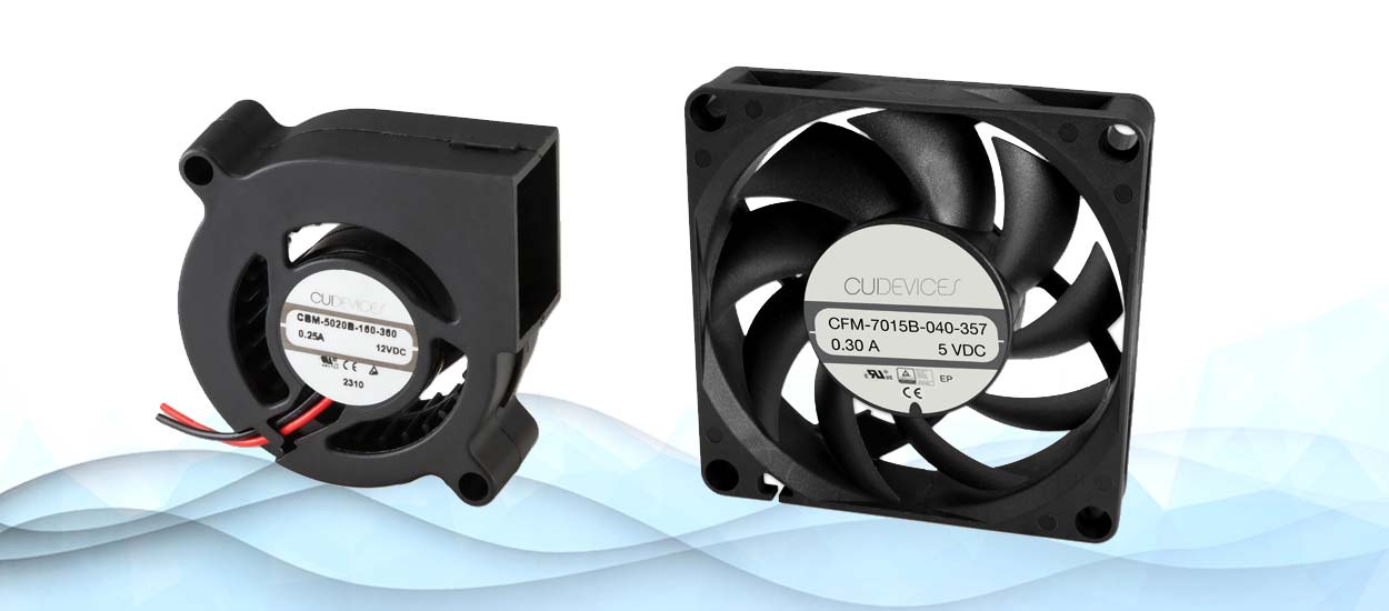 CUI Devices Expands Dc Fans and Blowers Lines with New Smaller Frame ...