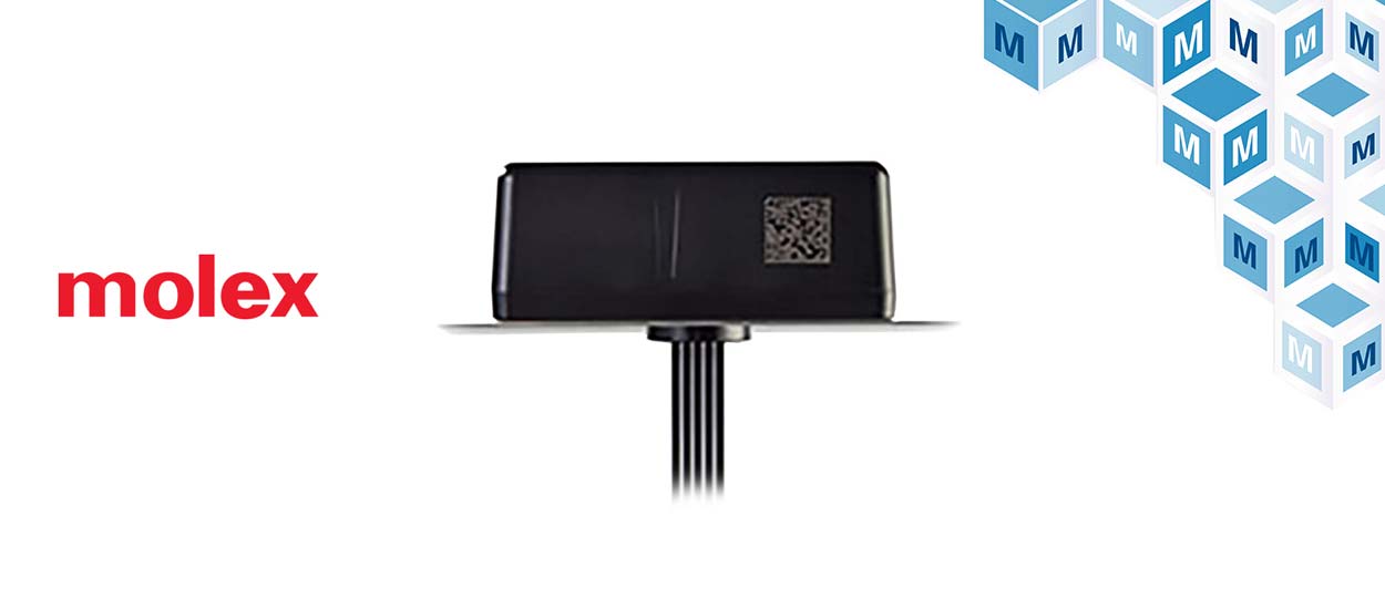 Now at Mouser: Molex Sunshade 5-in-1 Antennas Offering Cellular, Wi-Fi and GNSS for Automotive ...