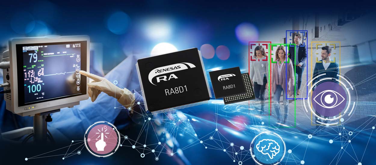 Renesas Delivers New RA8 MCU Group Targeting Graphic Display Solutions ...