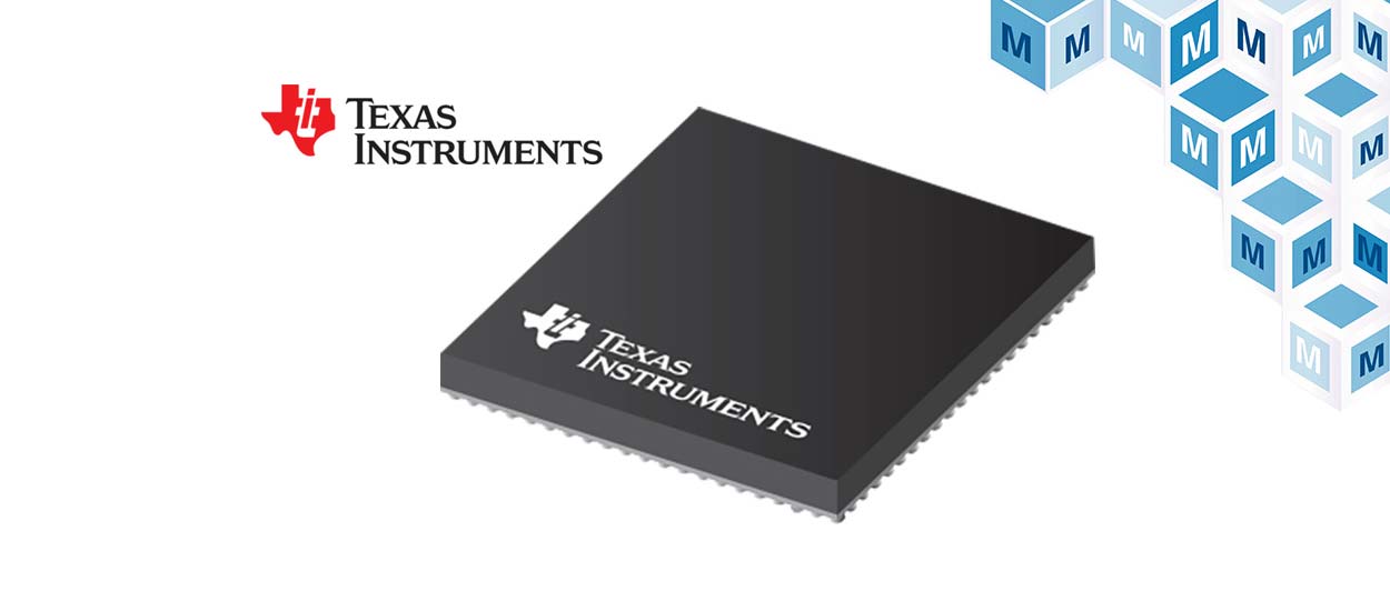 Mouser Now Shipping Texas Instruments AWR294x FMCW Radar Sensor for ...