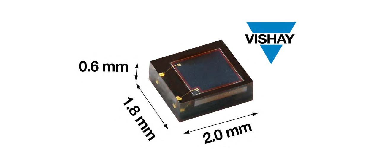 Vishay Intertechnology High Speed PIN Photodiode Delivers Enhanced Sensitivity for Visible Light ...