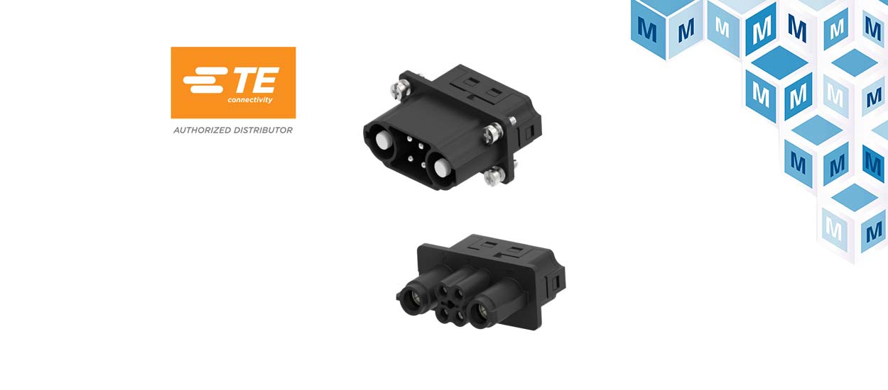 TE Connectivity HDC Floating Charge Connectors for AGV/AMR Charging and ...