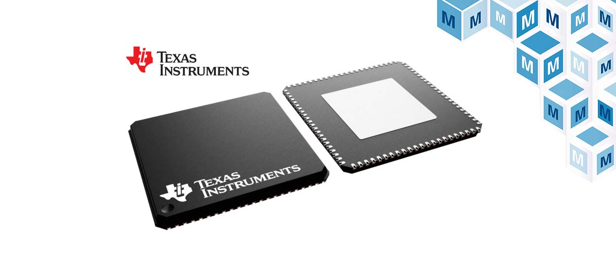 New at Mouser: Texas Instruments TDES9640 Deserializer Hub for Machine ...