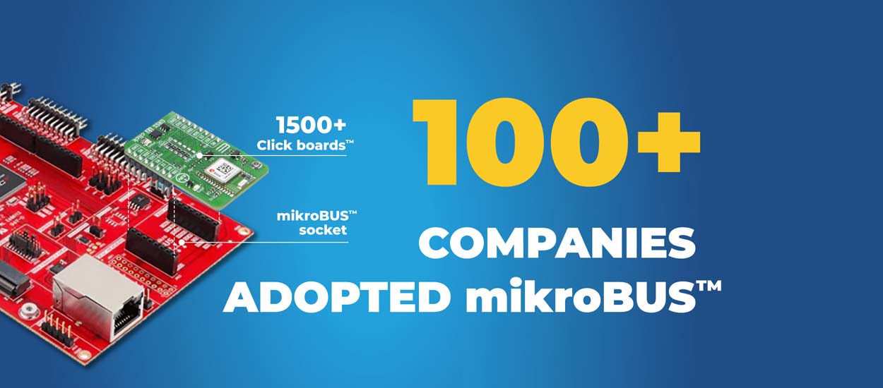 500 development boards from leading IC makers now feature MIKROE’s ...