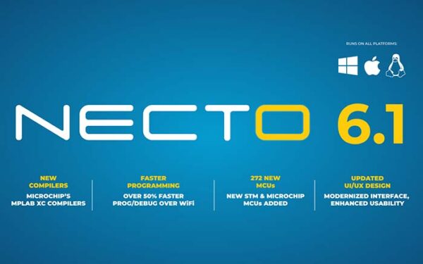 New rev of MIKROE’s NECTO multi-architectural IDE includes Microchip's ...