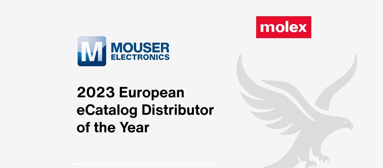 Mouser Electronics Named 2023 European eCatalog Distributor of the Year ...