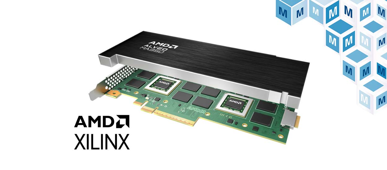 Mouser Now Stocking AMD / Xilinx Alveo MA35D Media Accelerator for ...