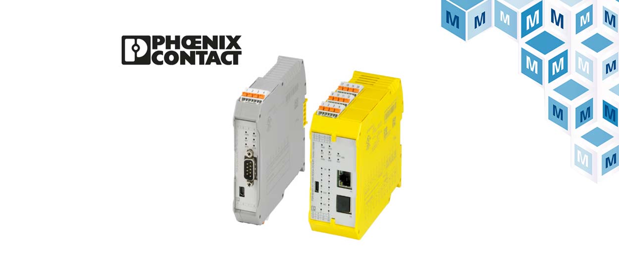 Phoenix Contact's PSRmodular XC Safety Modules, Now Available at Mouser ...
