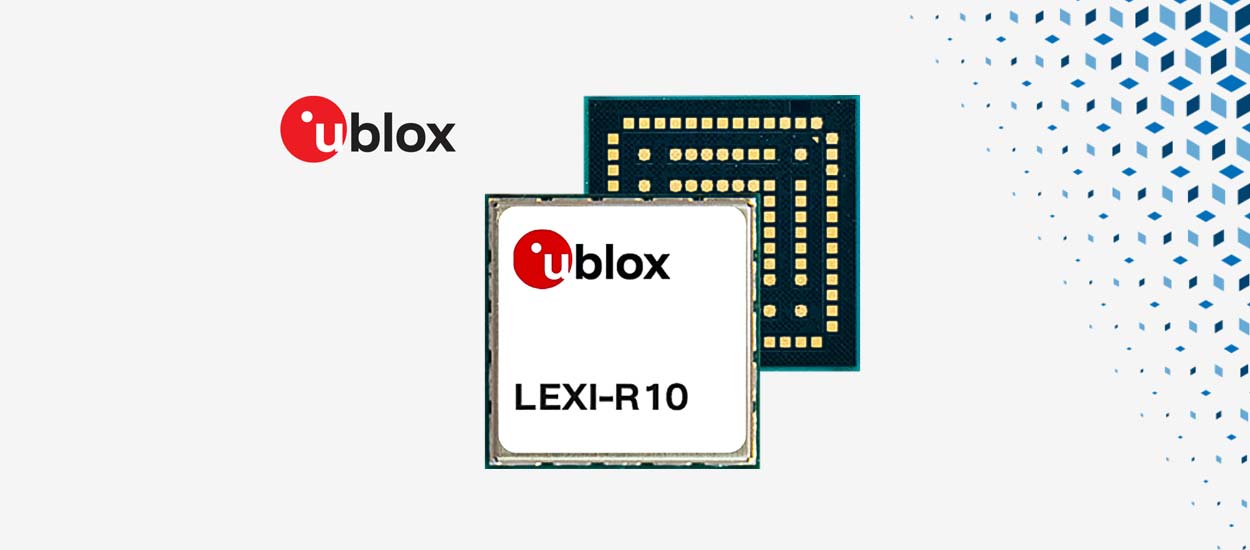 New at Mouser: u-blox LEXI-R10 LTE Cat 1bis Modules for IoT ...