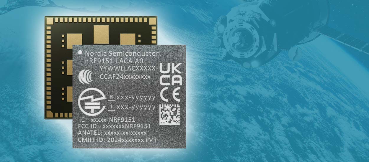 Nordic Semiconductor showcases the capabilities of the nRF9151 non ...