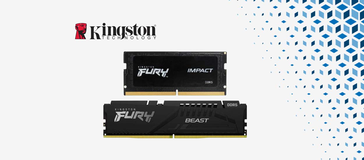 Mouser Now Shipping Kingston FURY Impact and Beast DDR5 Memory Modules for PC, Gaming ...